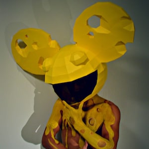 Deadmouse (deadmau5) Replica Paper Mask - Etsy