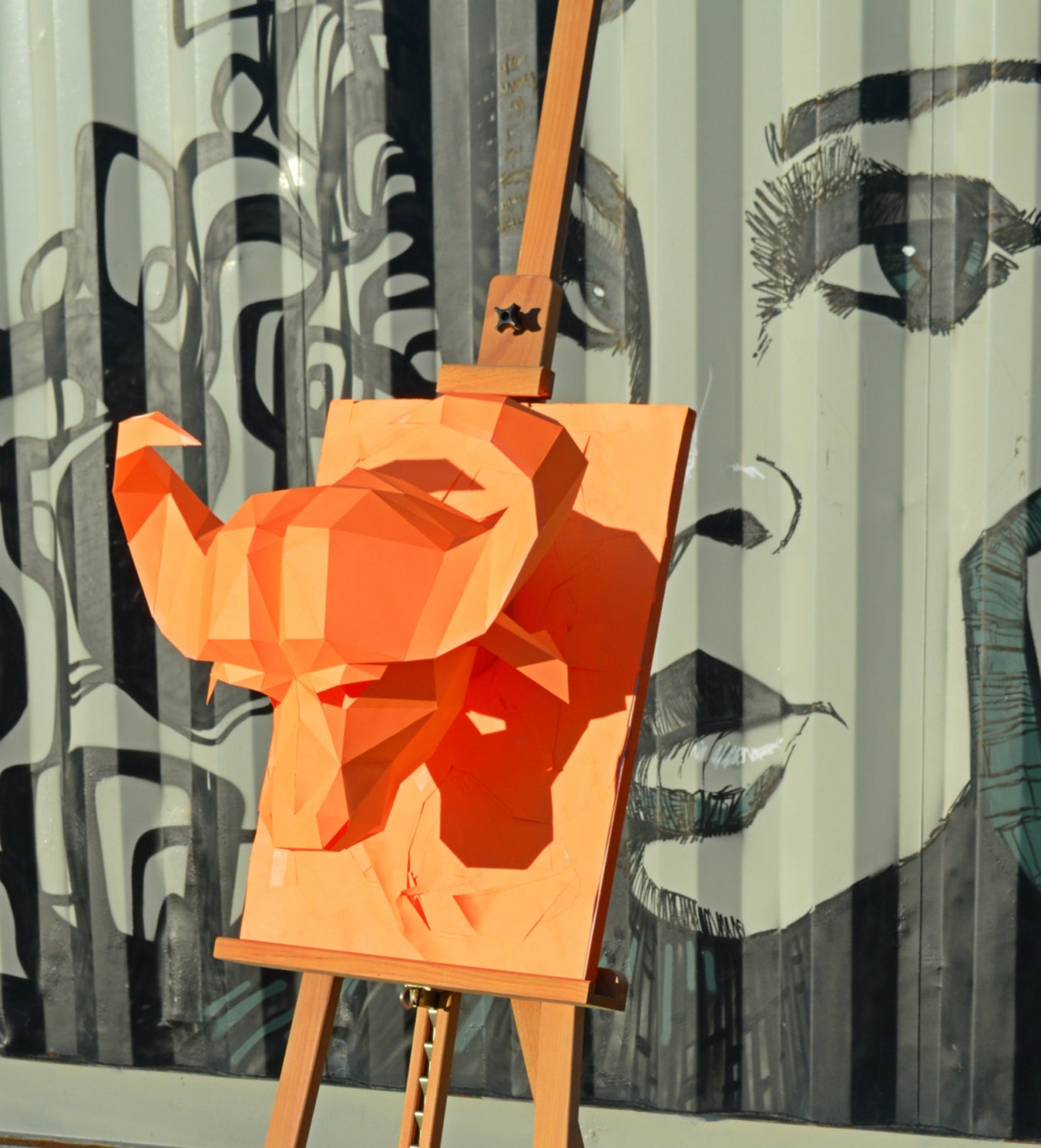 African Buffalo Paper Mask - Etsy