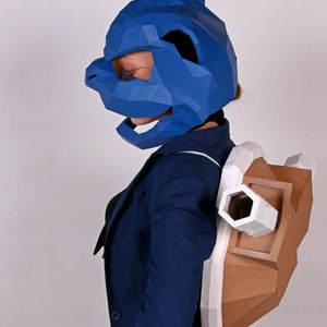 Blastoise Paper Mask - Etsy