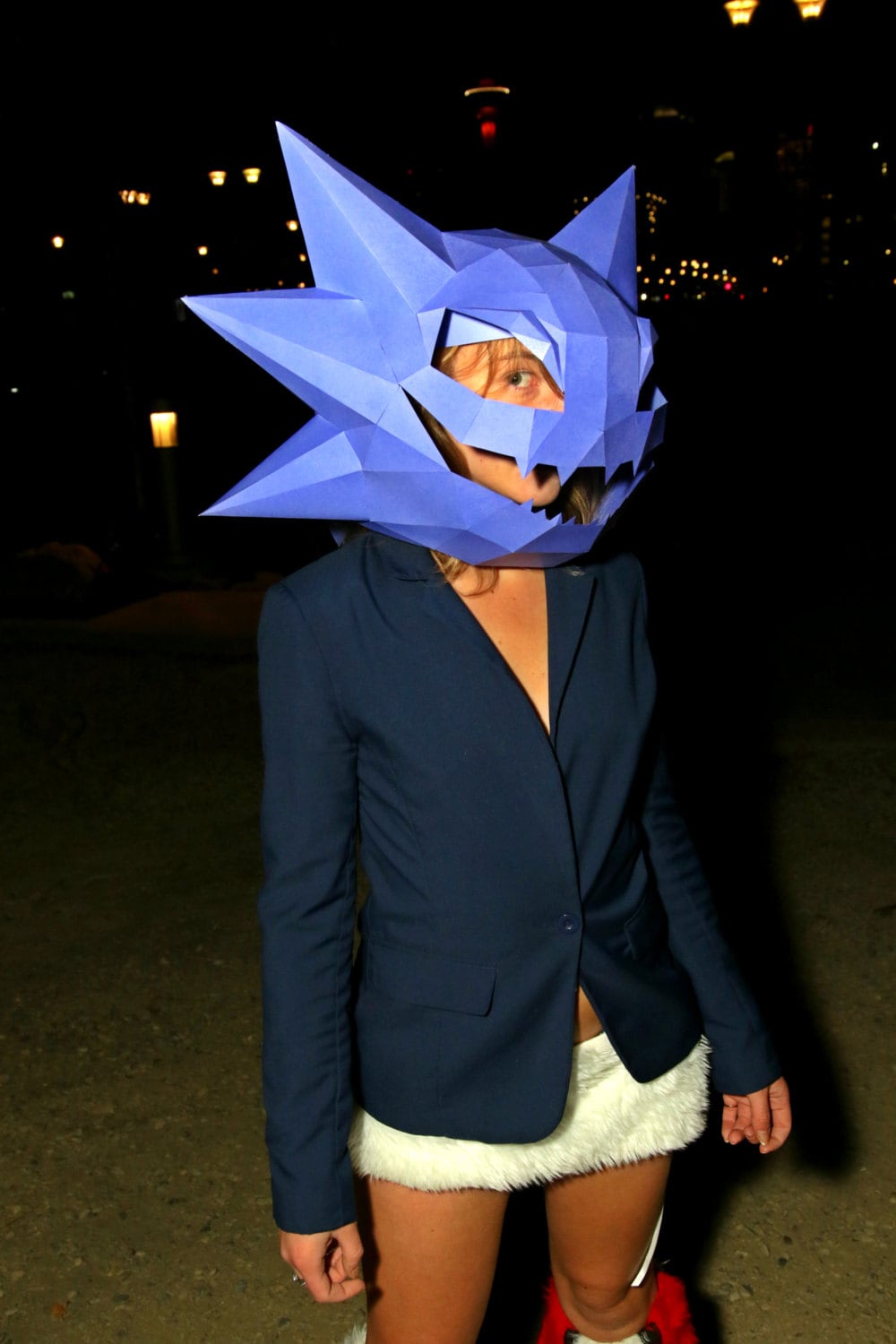 Haunter Paper Mask - Etsy