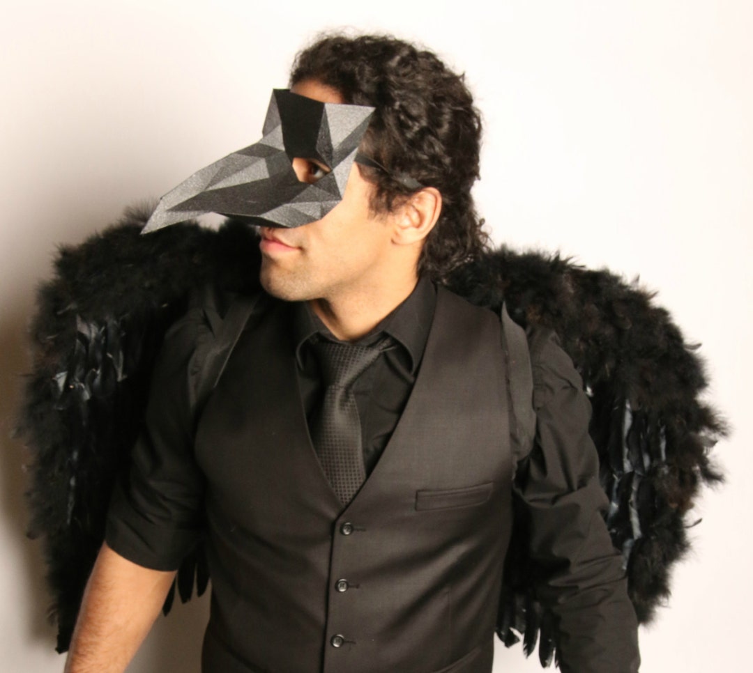 Paper Mask Plague Doctor - Etsy