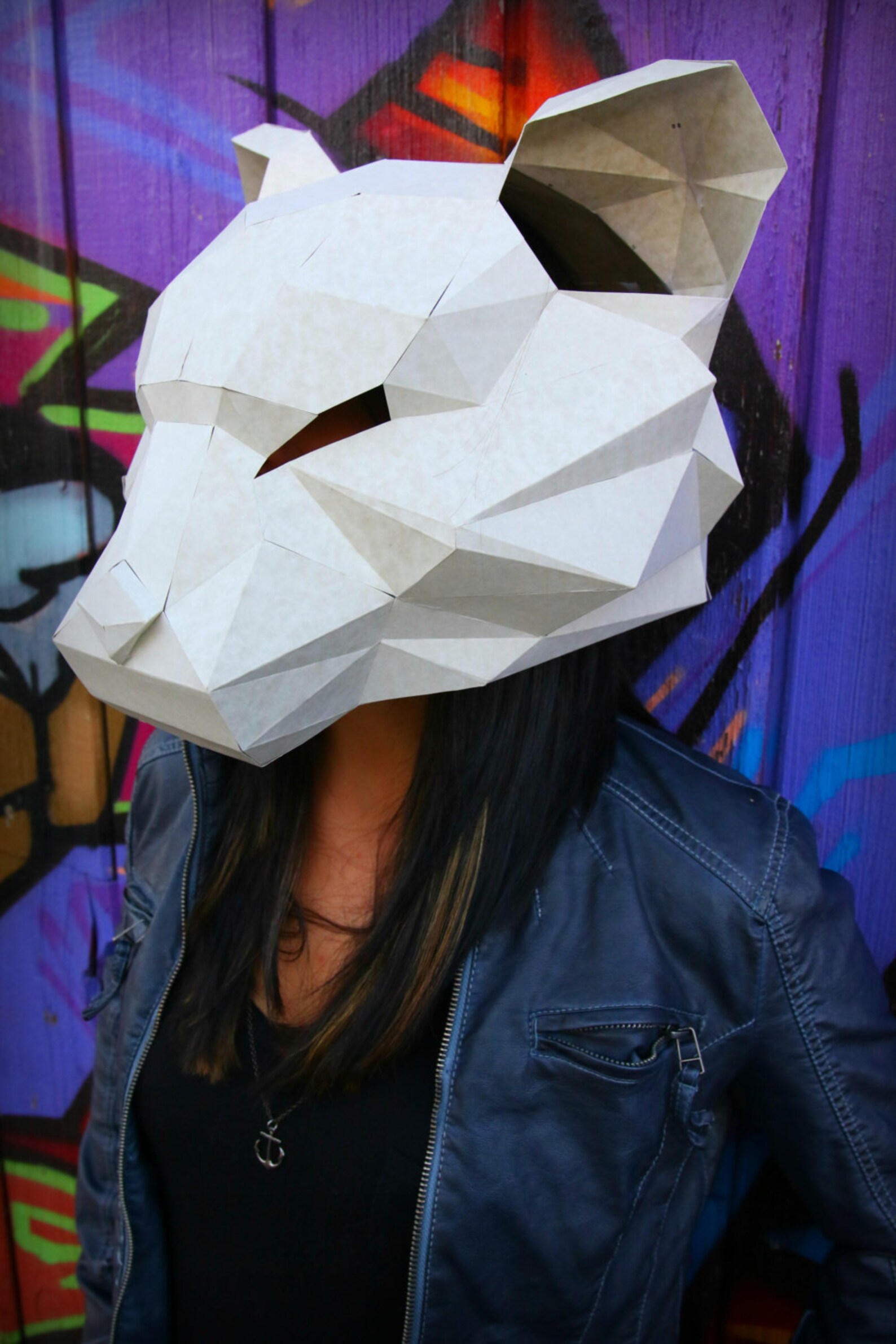Tiger Paper Mask - Etsy