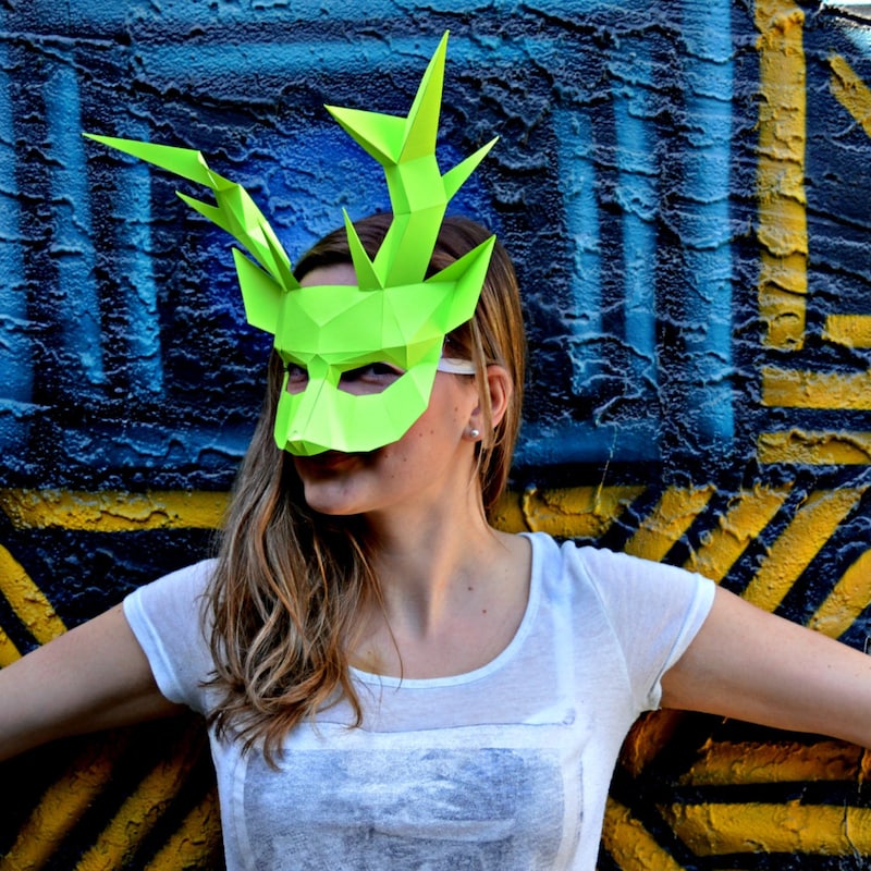 Origami Mask - Etsy