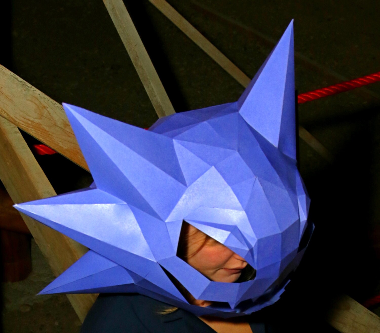 Haunter Paper Mask - Etsy