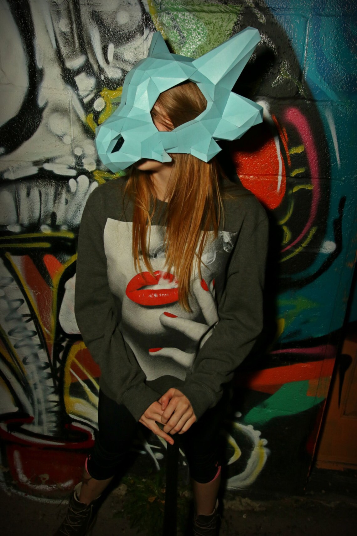 DIY Cubone Paper Mask - Etsy