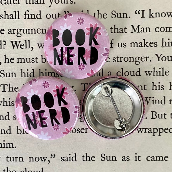 Library Buttons - Etsy