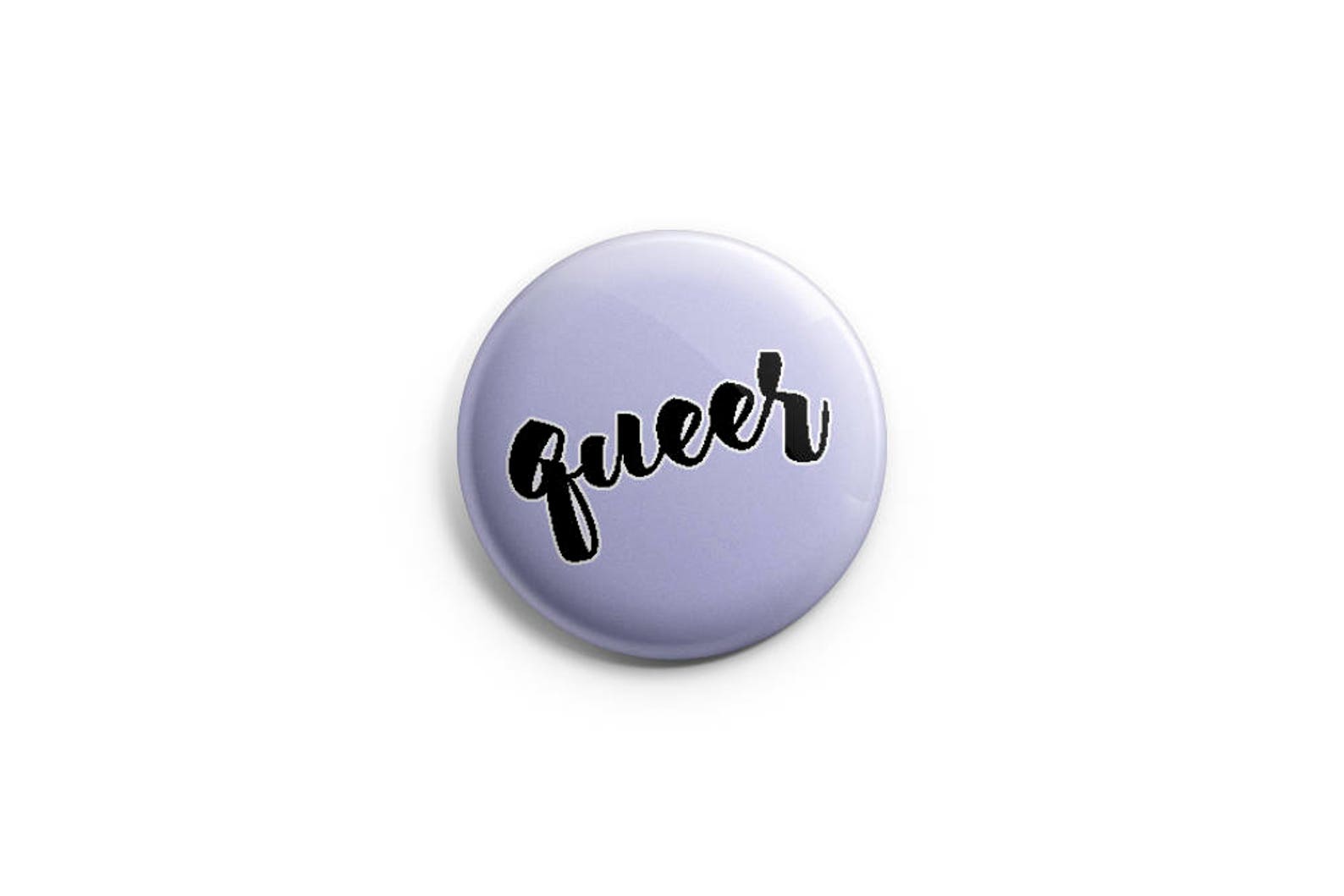 Queer Button Queer Badge Gay & Lesbian Pride Button Gay - Etsy