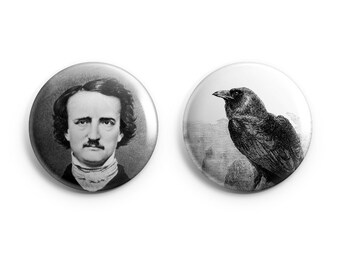 Edgar Allen Poe the Raven - Etsy