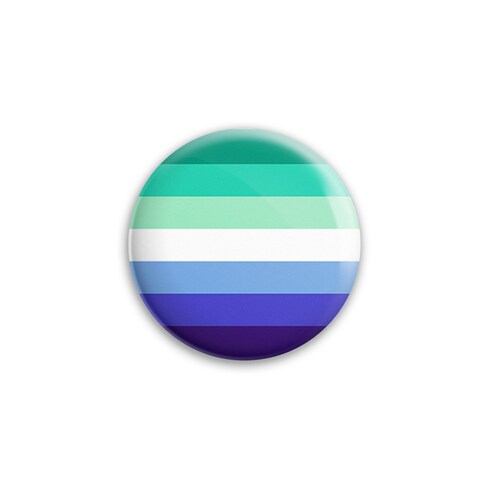 MLM Pin MLM Flag Badge LGBTQ Pride Pride Day Pride Flag | Etsy