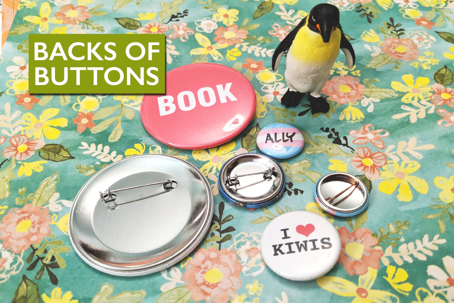 Male Female No Button Genderqueer Button Genderfluid - Etsy