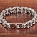 Mens Unisex Titanium Bicycle Chain Bracelet Birthday - Etsy