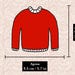 Printable Christmas Sweaters Paper Garland 8 Designs Template Pink ...