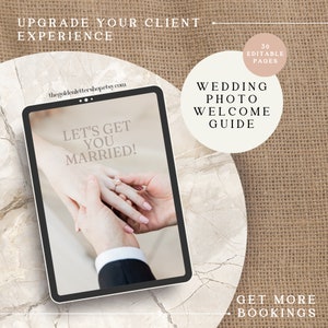 Wedding Pricing and Service Guide, Wedding Client Welcome Guide ...
