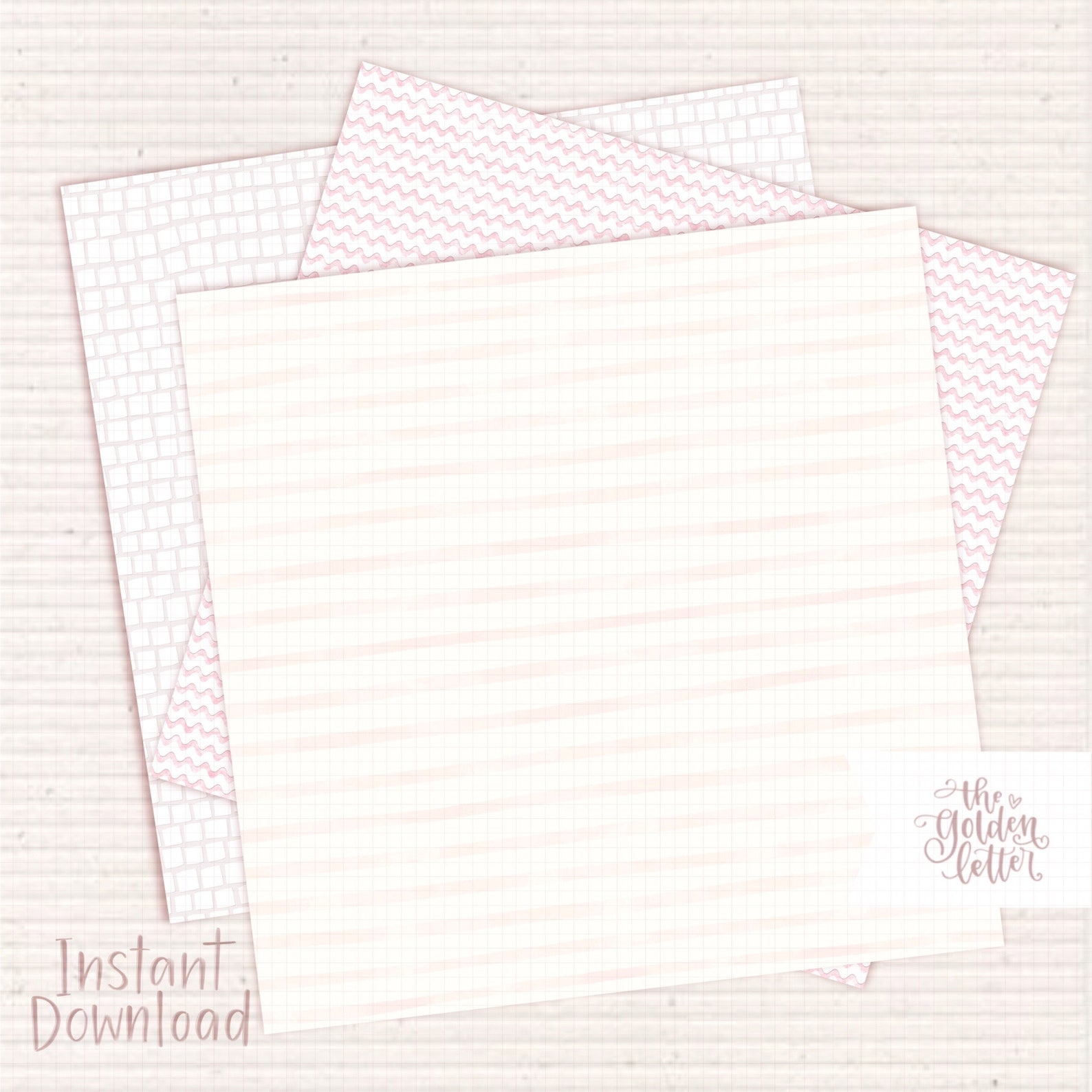 Pastel Digital Papers Digital Scrapbook Kit Collage Kit, Digital ...