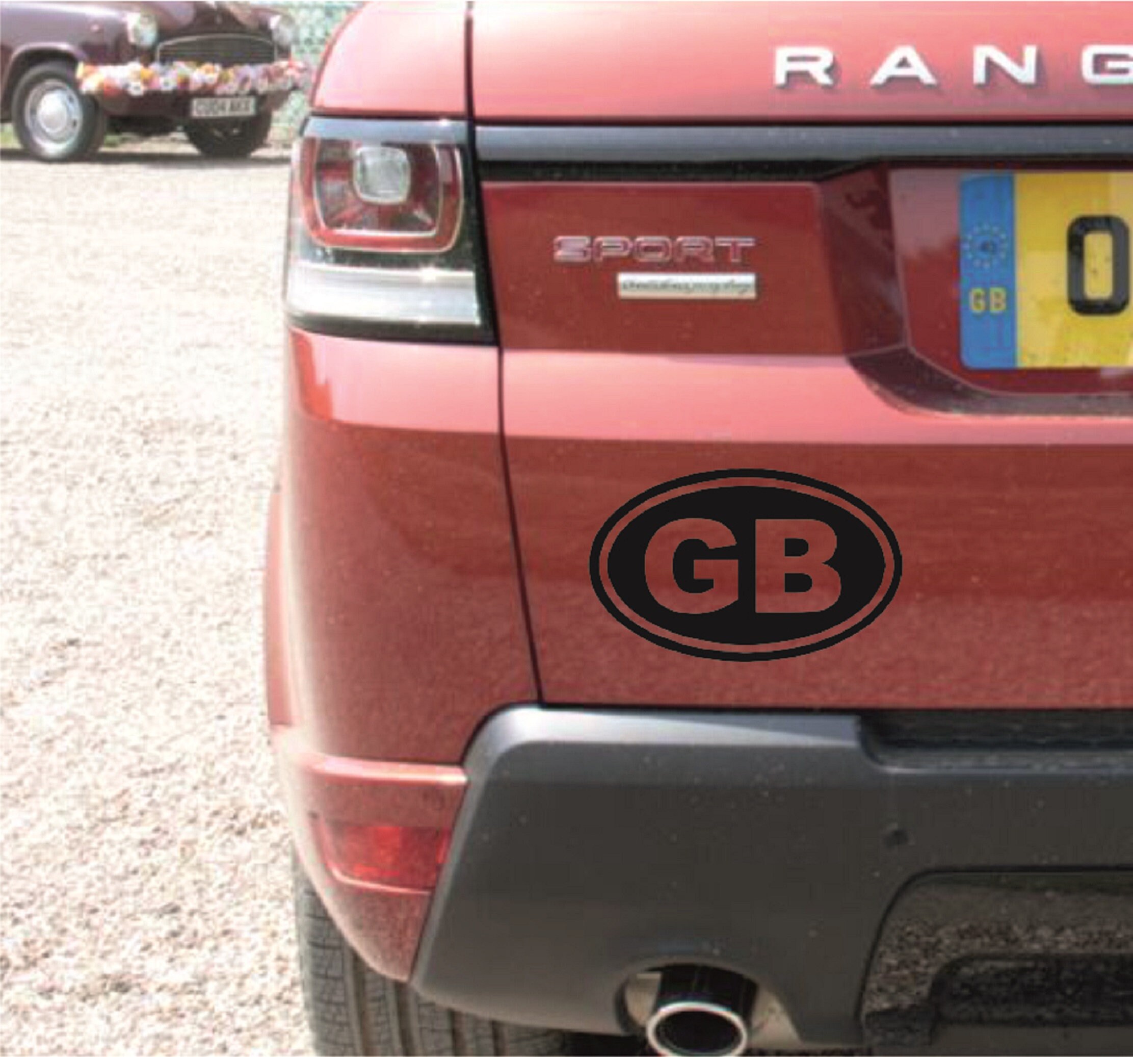 GB Great Britain Vinyl Car Wall Decal Sticker in 12 Colours | Etsy