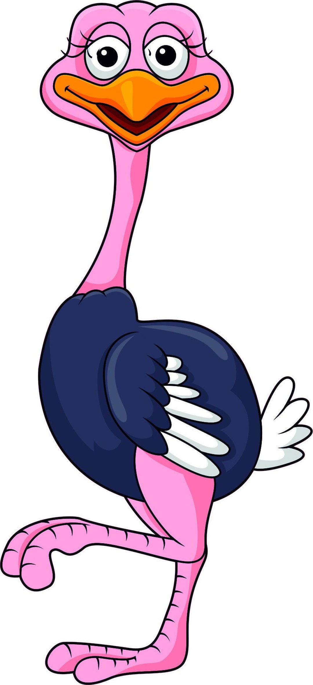 Big Bird Stickers in 4 Sizes Birthday Party Gift Bag Sticker Label Seal ...