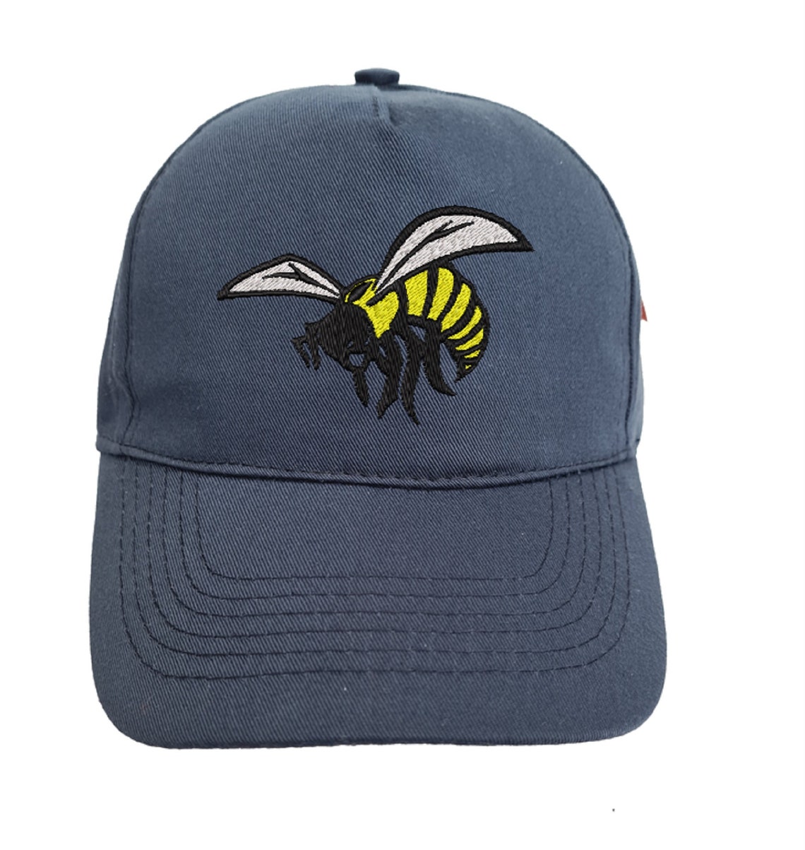 Wasp / Bee Embroidered Base Ball Cap Hat in 15 Colours - Etsy