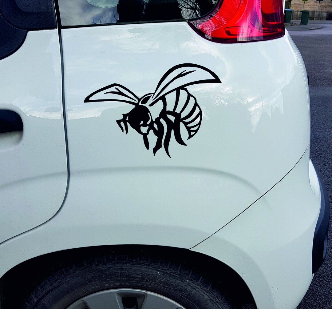 Wasp Vinyl Car Wall Decal Sticker in 13 Colours - Etsy