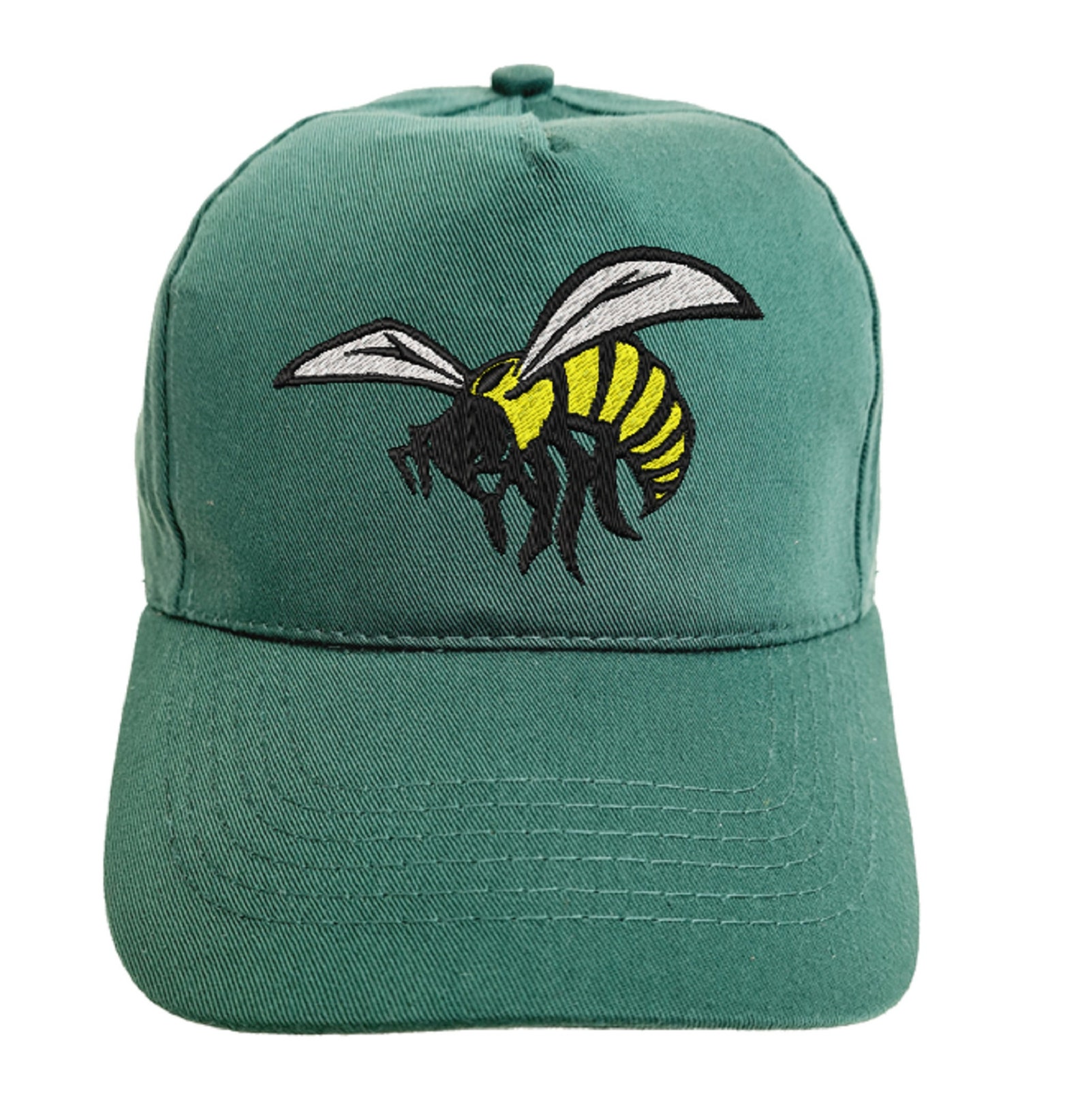 Wasp / Bee Embroidered Base Ball Cap Hat in 15 Colours - Etsy