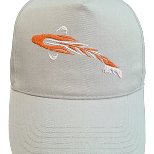 Koi Carp Embroidered Base Ball Cap Hat in 15 Colours - Etsy
