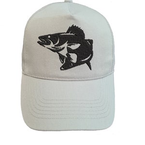 Carp Fish Embroidered Baseball Cap Hat in 15 Colours and 25 Thread ...