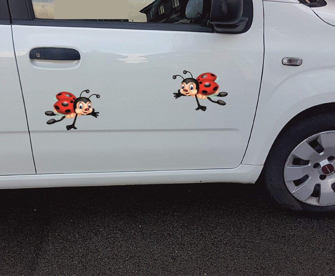 Ladybird Car Sticker Decal X 2 Wall Sticker - Etsy