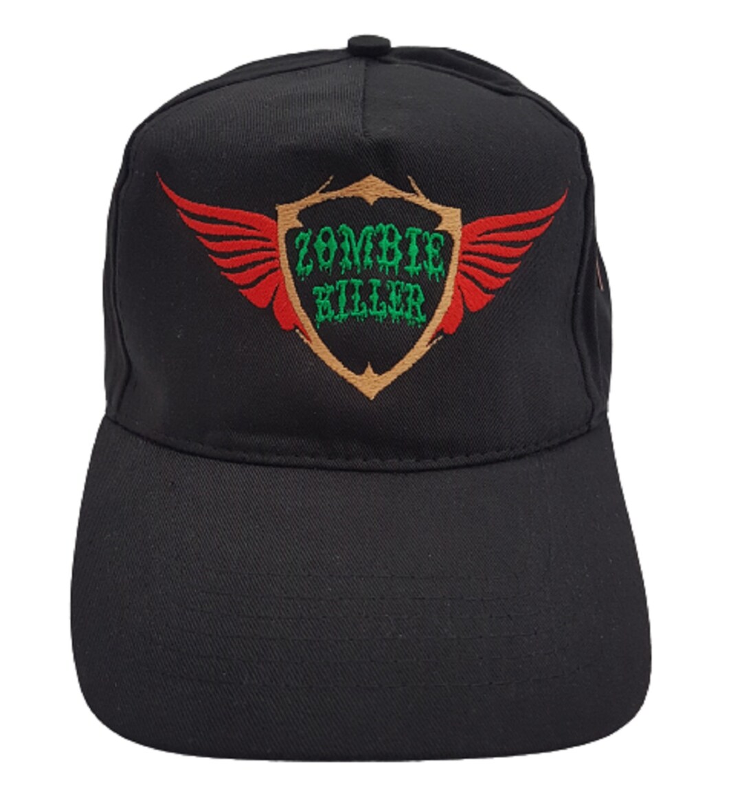 Zombie Killer Embroidered Baseball Cap Hat - Etsy