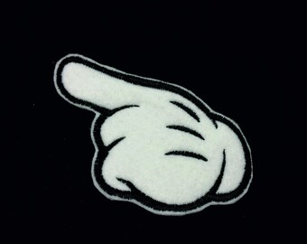 Mickey Pointing Hand - Etsy