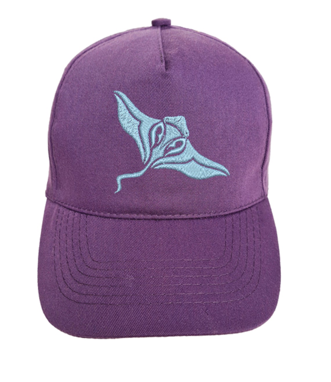 Manta Ray Embroidered Baseball Cap Hat in 15 Colours and 25 - Etsy