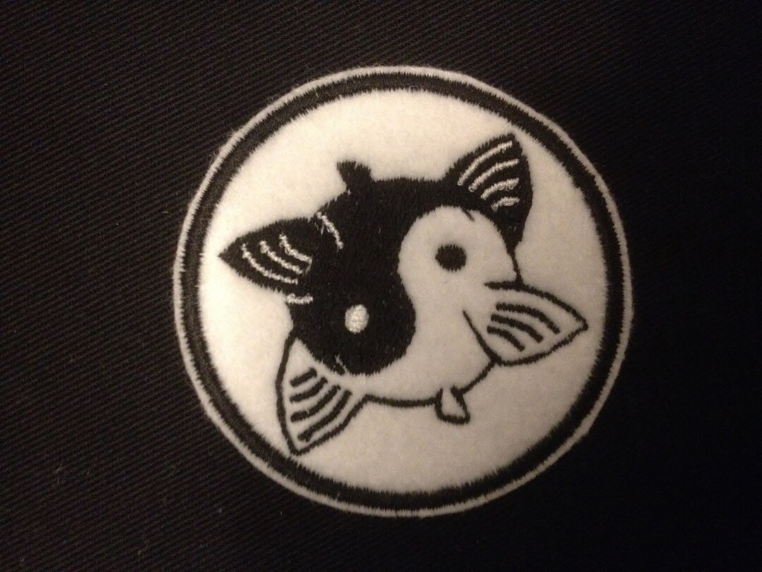 Ying Yang Embroidered Patch | Badge Iron on | Sew on | Ying Yang Patch ...