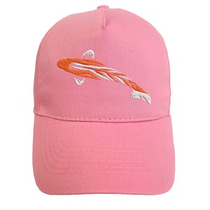 Koi Carp Embroidered Base Ball Cap Hat in 15 Colours - Etsy