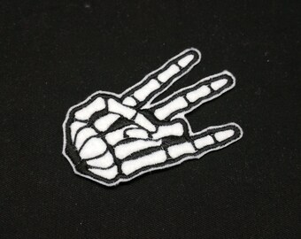 The shocker Iron on Embroidered Patch - Etsy