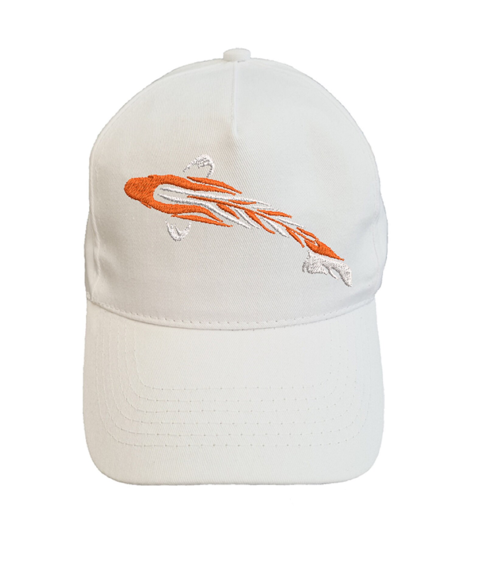 Koi Carp Embroidered Base Ball Cap Hat in 15 Colours - Etsy