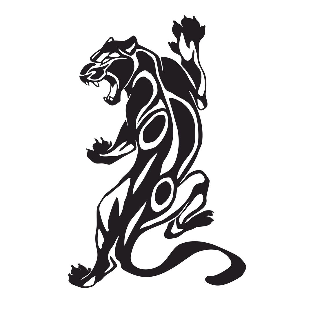 Panther Car Vinyl Decal | Custom Auto Graphic Sticker - Etsy