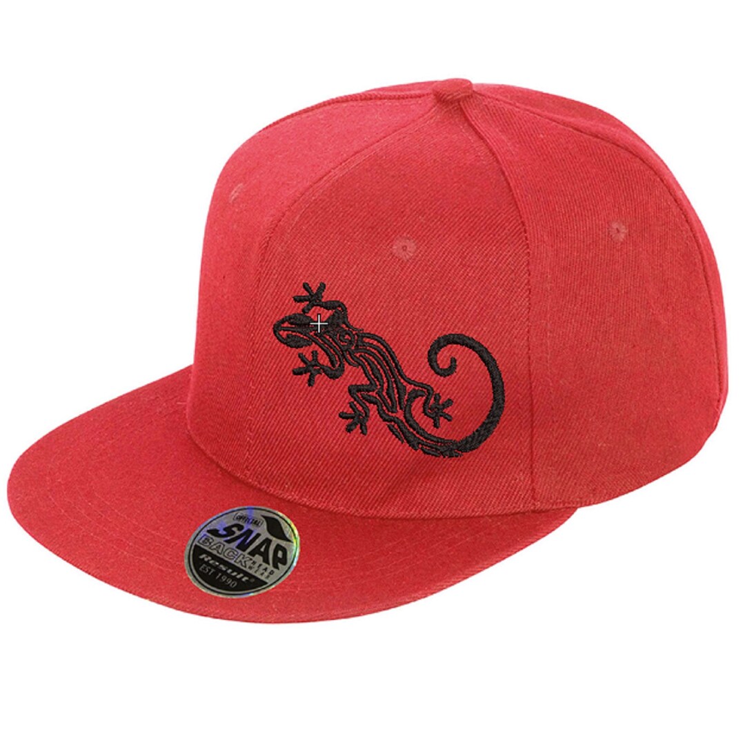 Personalised Gecko Snapback 3 Colours Gecko Cap Reptile Hat Fancy Dress ...