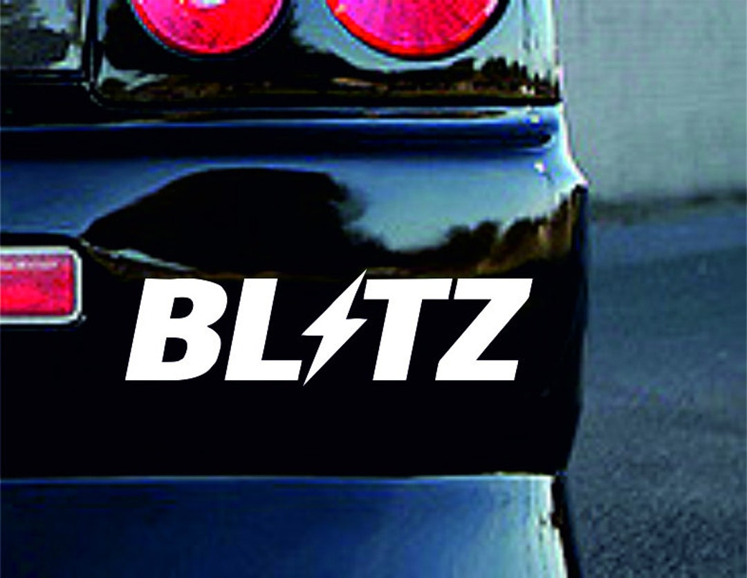 Blitz JDM Vinyl Sticker Decal in 13 Colours - Etsy