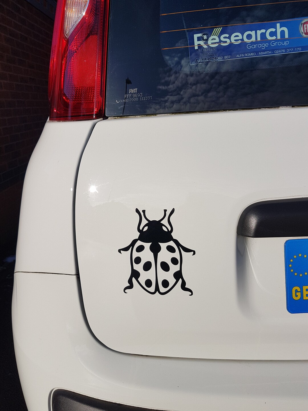 Ladybird Vinyl Wall Car Sticker Decal in 13 Colours - Etsy
