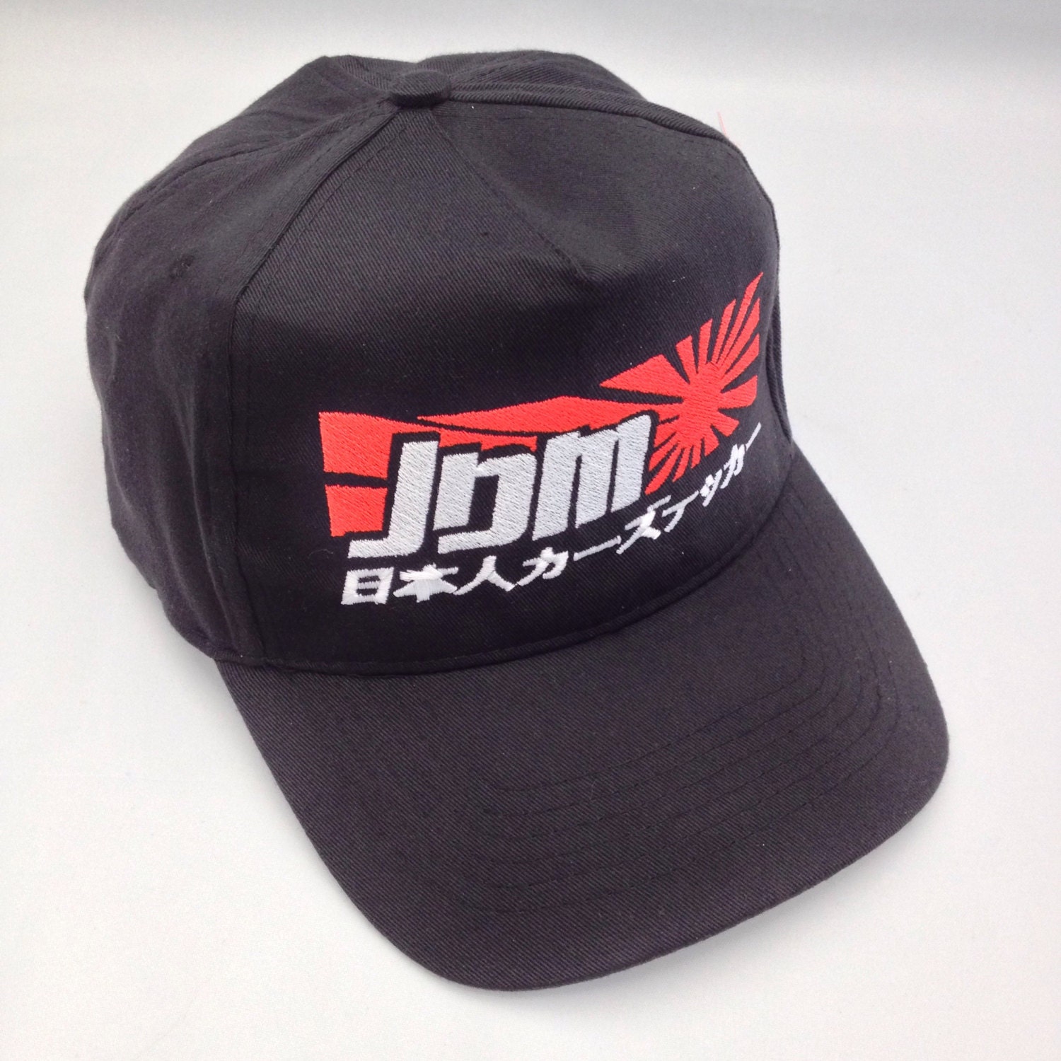 JDM Japan black Embroidered baseball Cap | Etsy