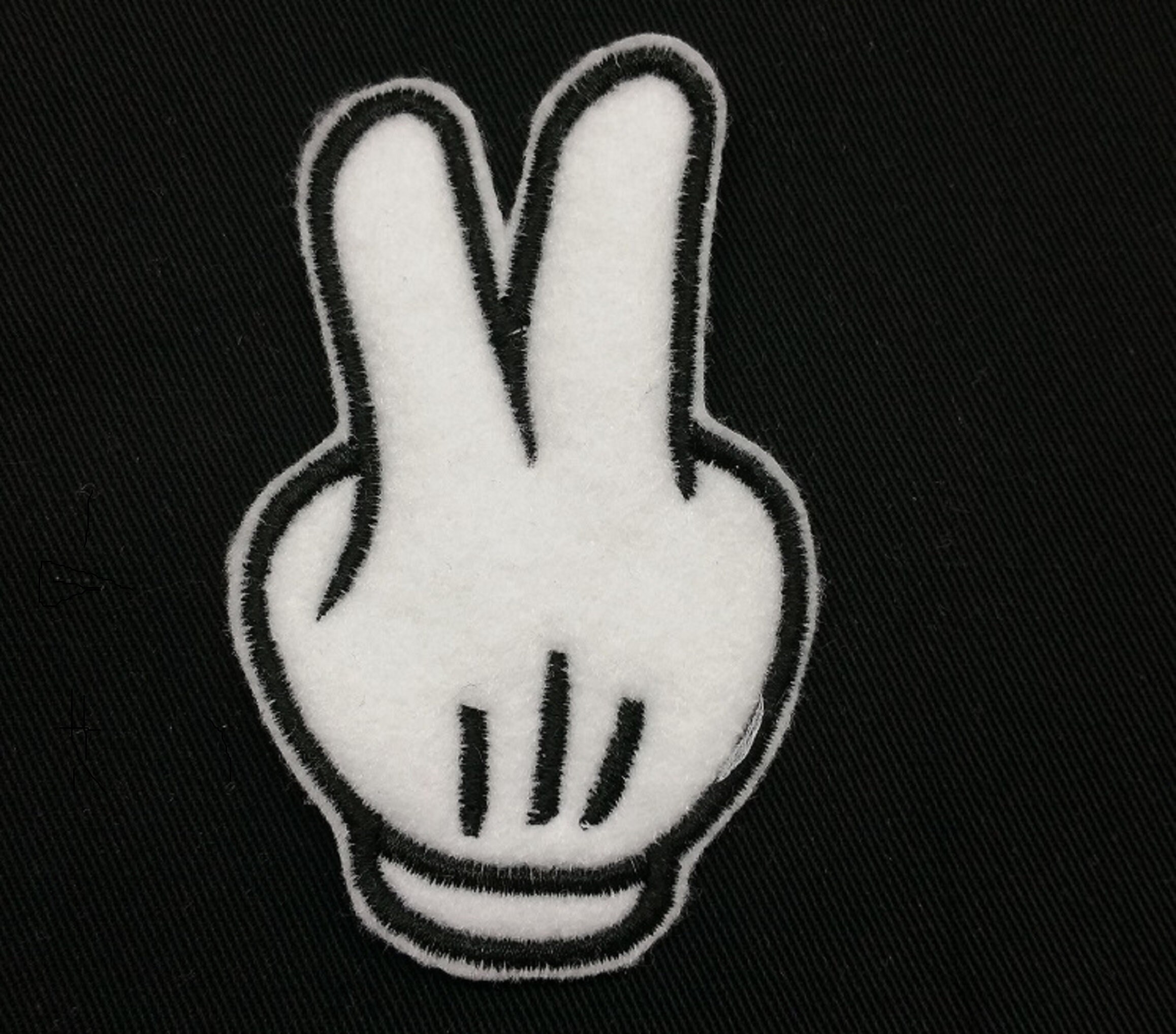 Mickey Mouse Hand Signs Middle Finger