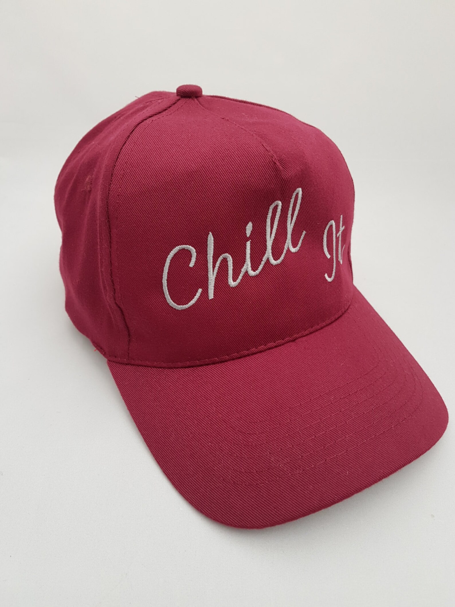 Chill It Embroidered Baseball Cap Hat 1n 15 Colours and 25 - Etsy