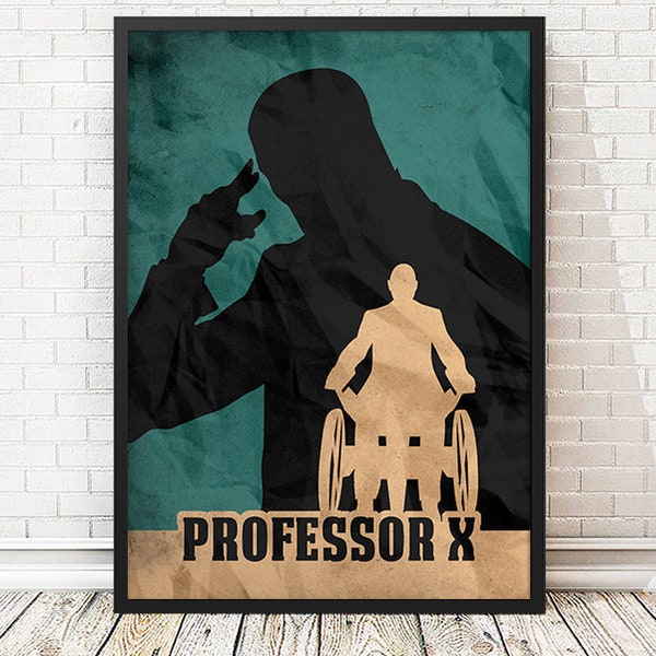 Professor X - Etsy