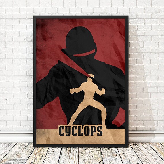 X Men Poster Cyclops