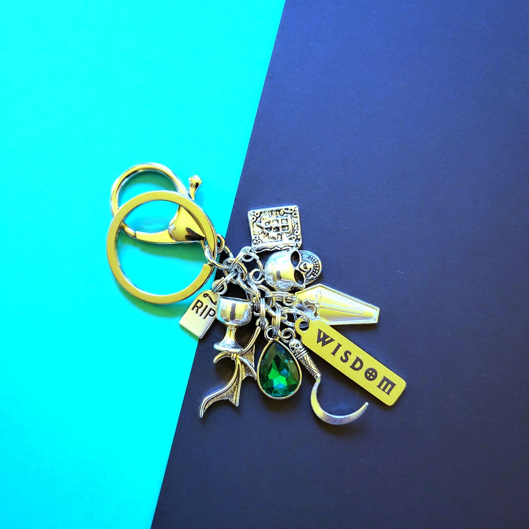 The Archangel of Death Malthael Inspired Keycharm Charm Keychain Diablo ...