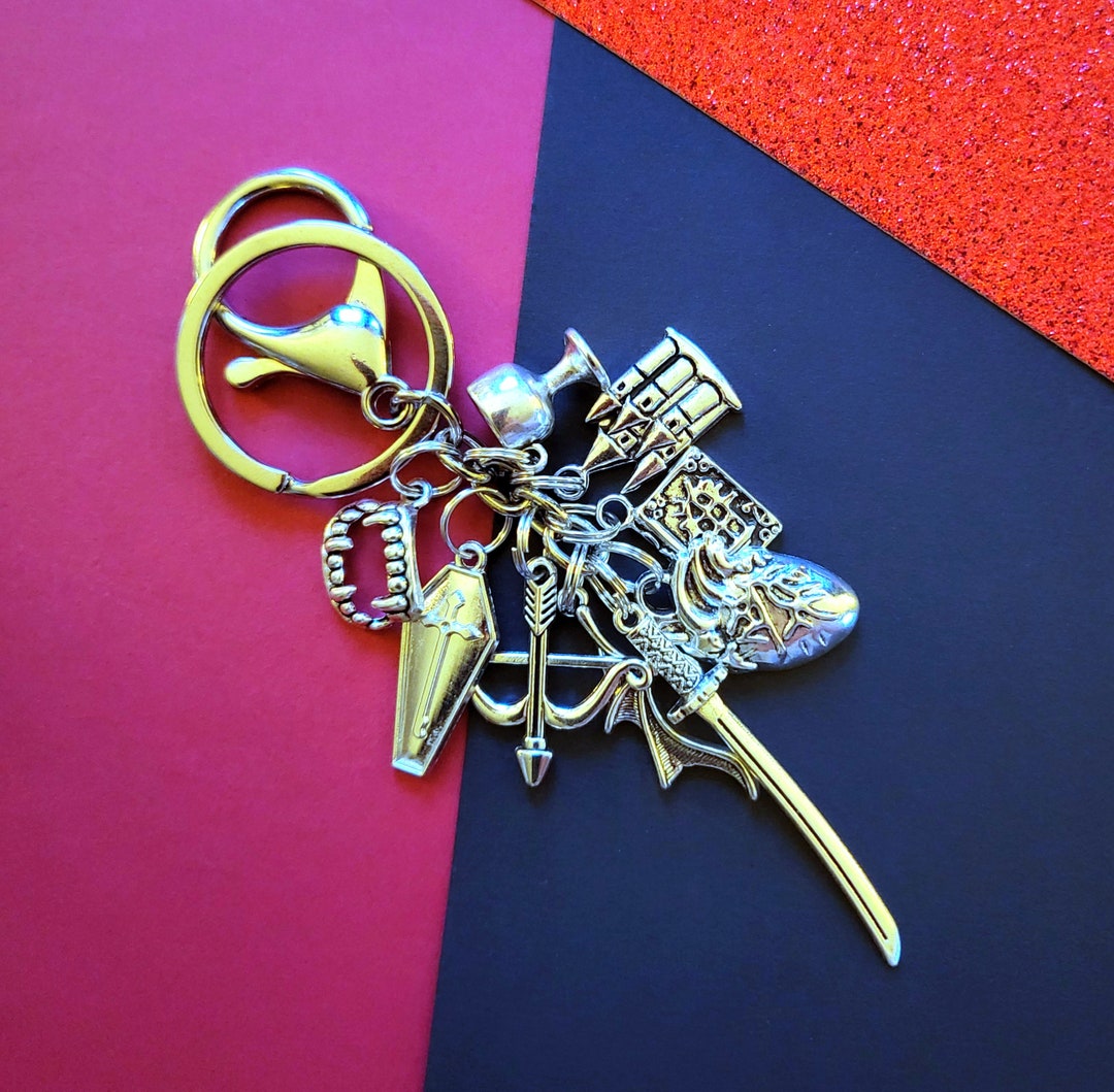 Vampire Lord Harkon Volkihar Inspired Keycharm Charm Keychain Skyrim ... Vampire Lord Harkon Volkihar Inspired Keycharm Charm Keychain Skyrim ...