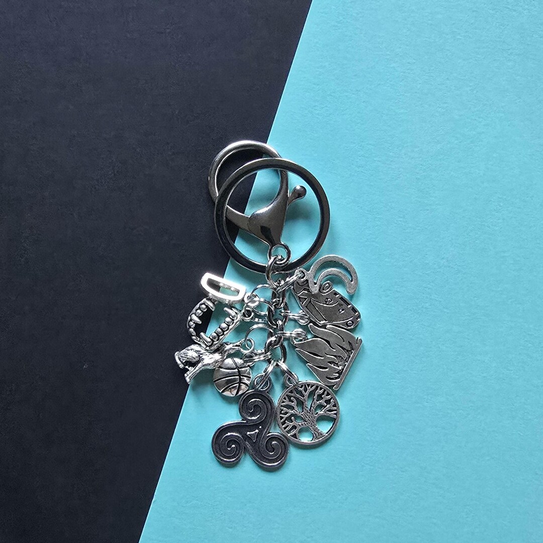 Sour Wolf Derek Hale Inspired Keycharm Teen Wolf - Etsy