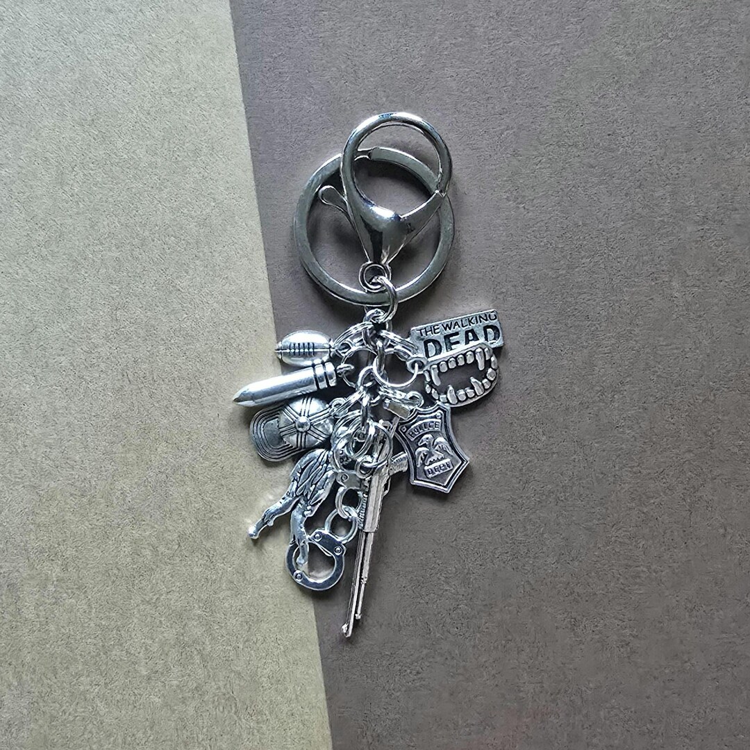 The Angry Deputy | Shane Walsh Inspired Keycharm | the Walking Dead - Etsy