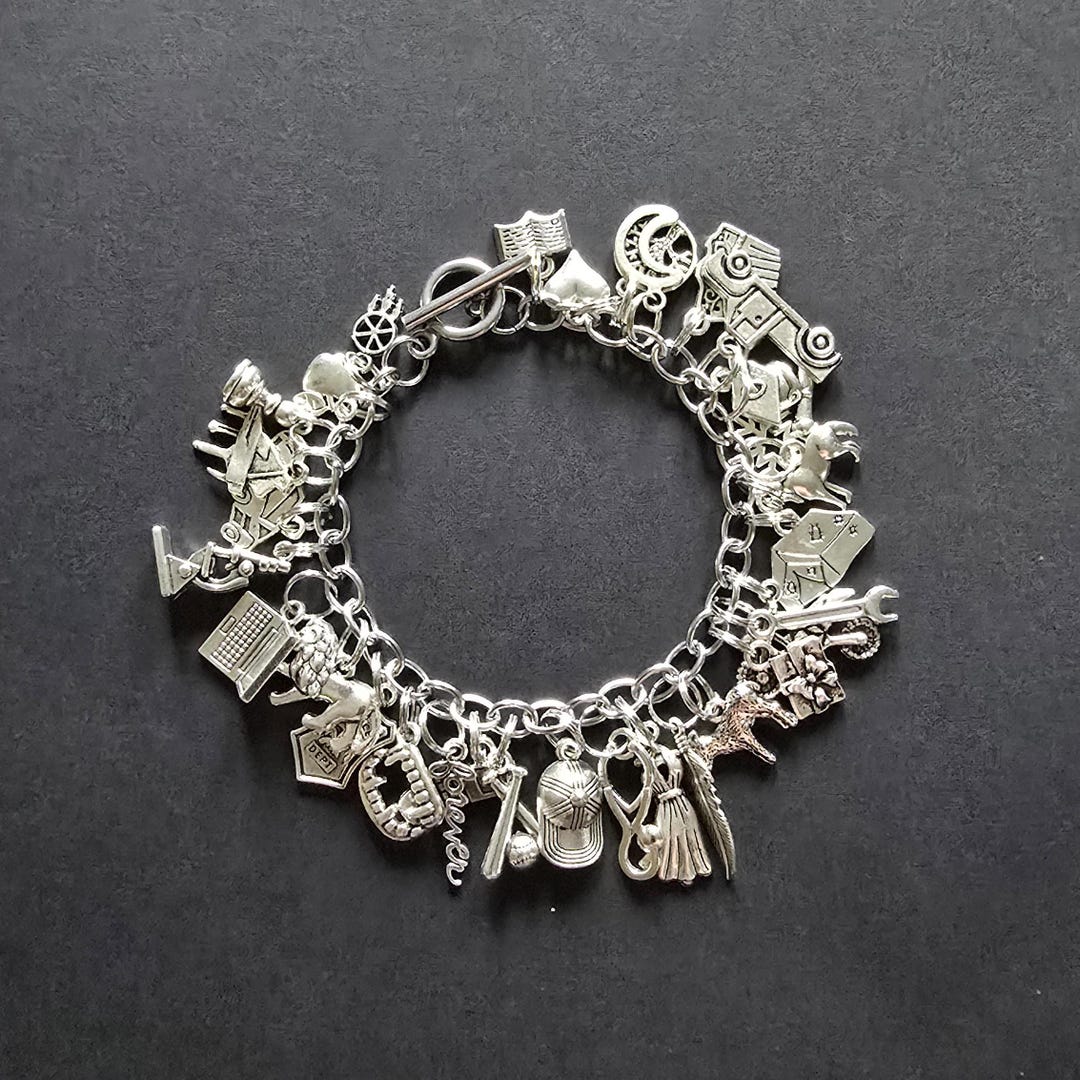 The Lion and the Lamb Twilight Inspired Charm Bracelet - Etsy