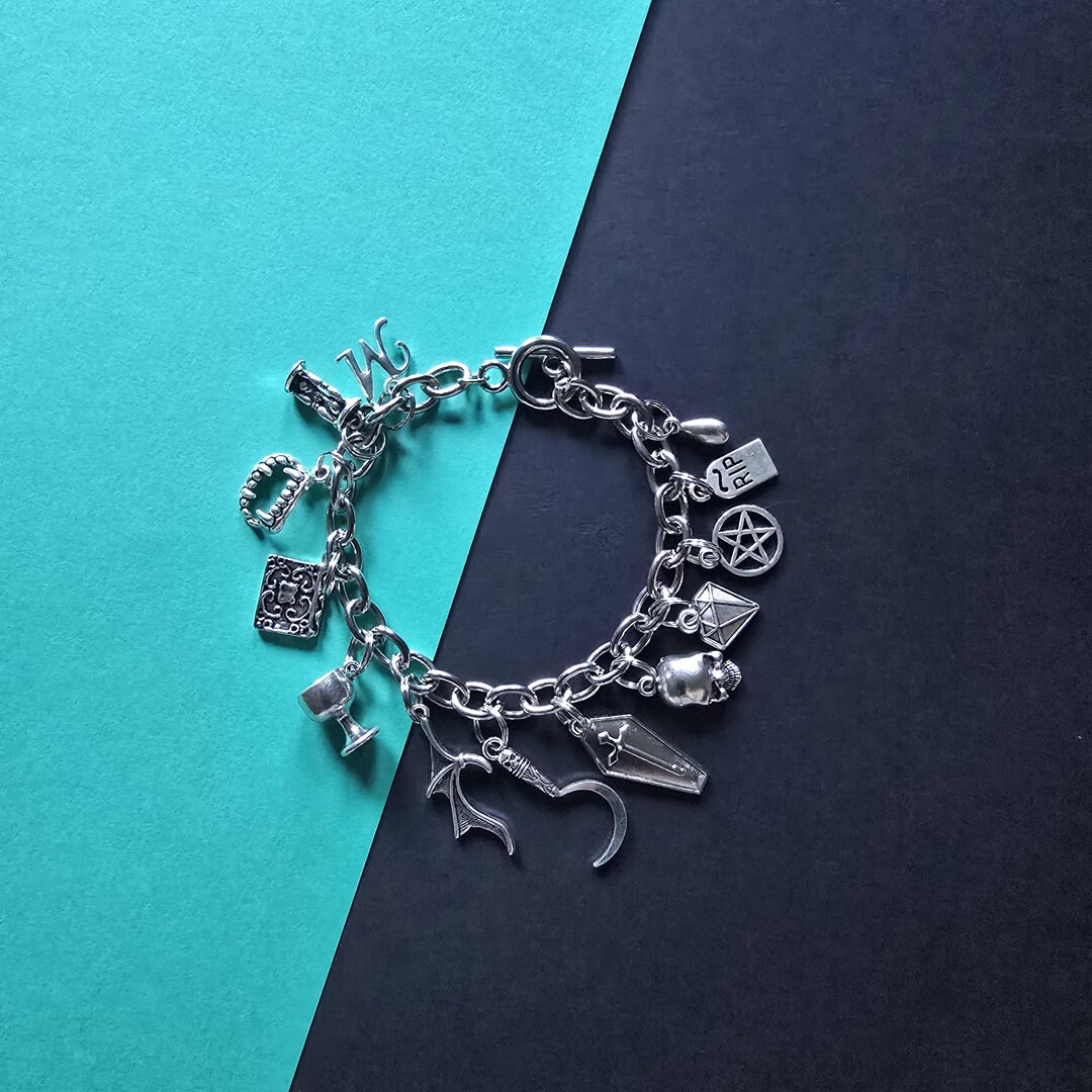 The Angel of Death | Malthael Inspired Charm Bracelet - Etsy