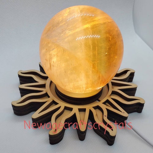 Xl Sun Light Sphere Stand / Quality Handmade/ Led Lights / - Etsy
