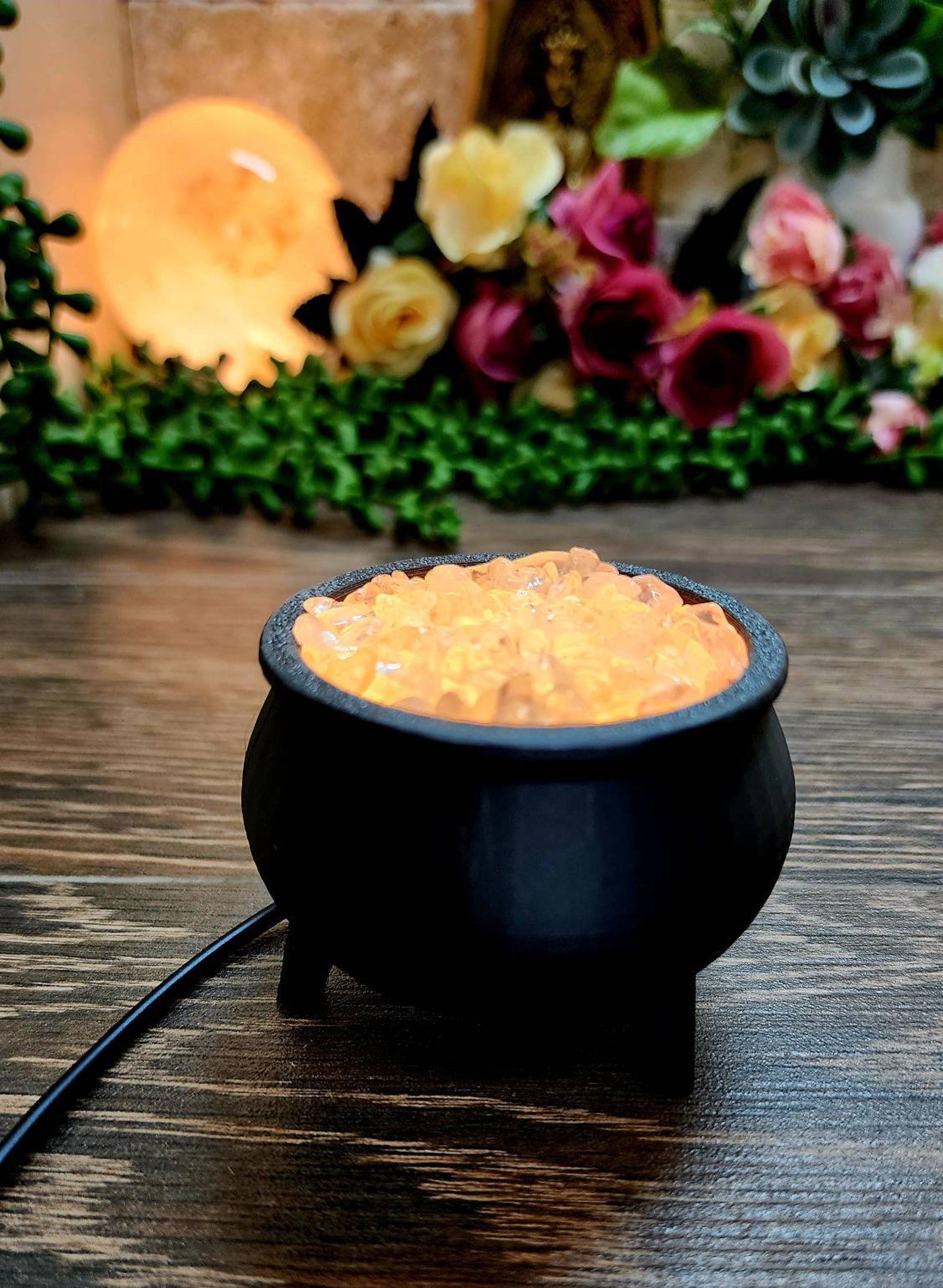 Cauldron Light Sphere Stand - Etsy